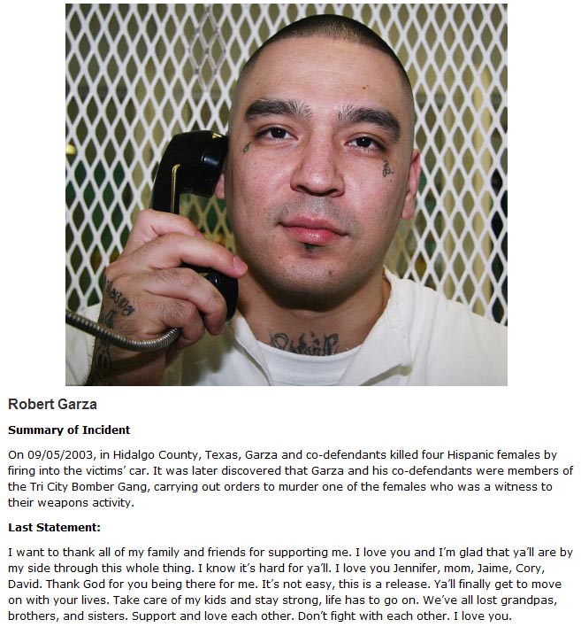 These Were The Last Words Of Death Row Inmates Others These Were The Last Words Of Death Row Inmates Others