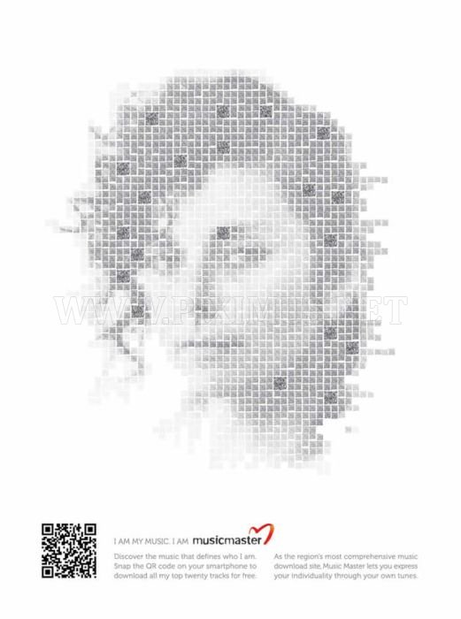 QR Codes In Advertising Art QR Codes In Advertising Art